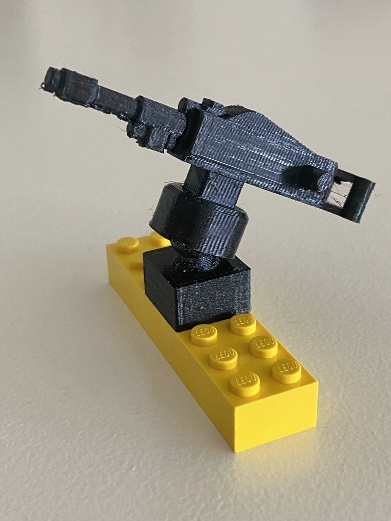 🔫 Lego Pivot Gun・Free STL File for 3D printing・Cults