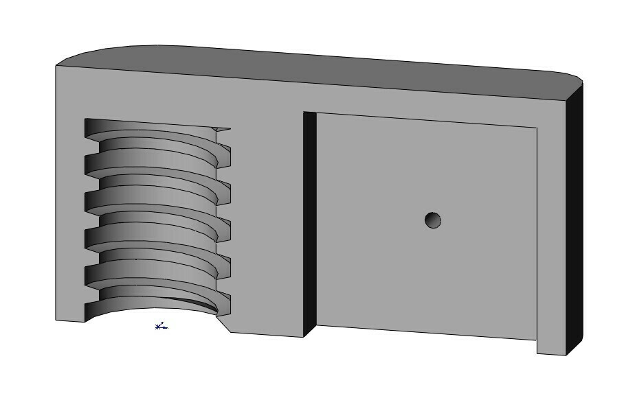 Free 3D file ACME Thread Broom Handle or Extension Pole Mount for ...