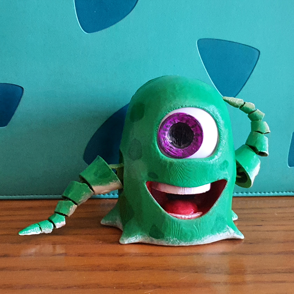 Free STL file Herman the friendly alien tourist flexi 👽 ・3D print ...