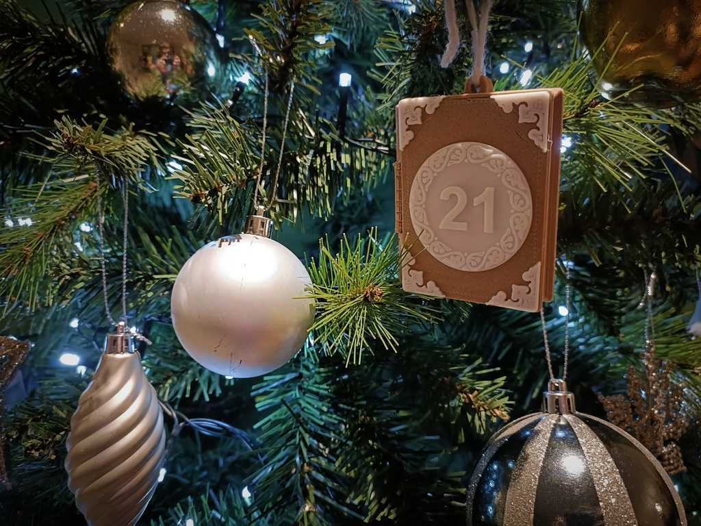 🎄 Advent Christmas Story - Tree Decoration Books・Free STL File for 3D ...