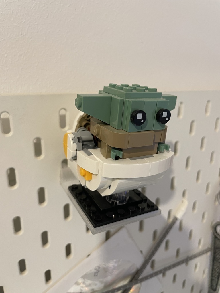 🧸 Display shelf for LEGO brickheadz for IKEA SKADIS. Designed for ...