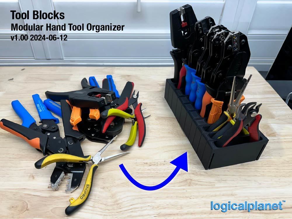 Free 3D file Tool Blocks - Modular Hand Tool Storage ・3D printable ...