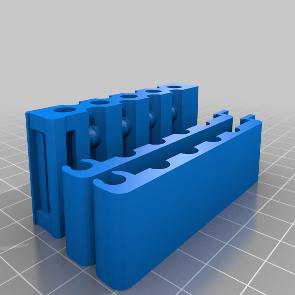 Free 3D file Improved!! v2.0 brock Ethernet Cable Strain Relief, dual ...