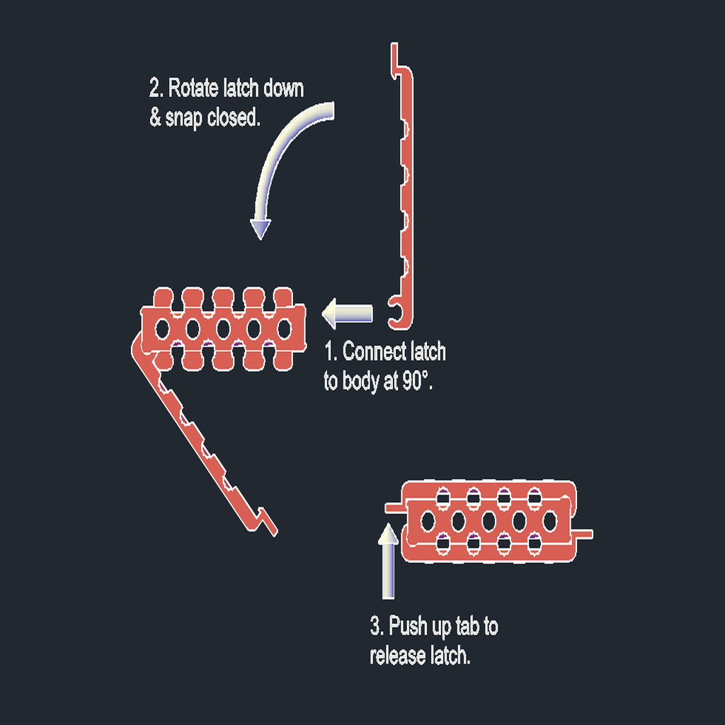 Free 3D file Improved!! v2.0 brock Ethernet Cable Strain Relief, dual ...