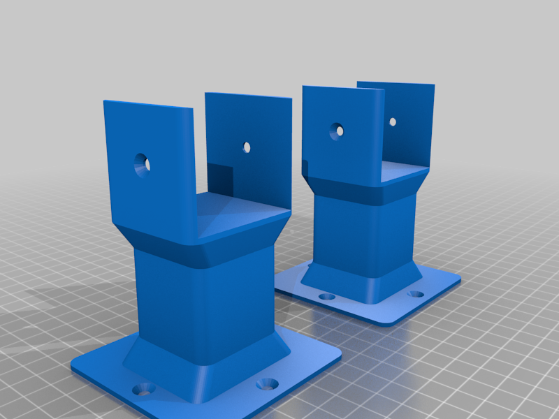 Free 3D file Chicken coop perch mounts (Customizable) 🐔 ・3D printing ...