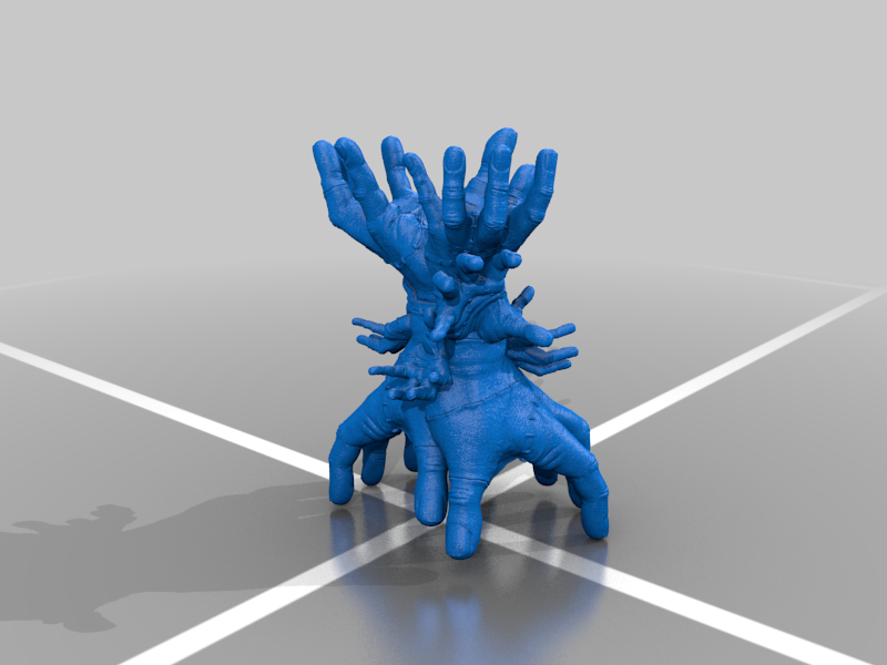 Hand Monster made from this awesome keychain print by Dark_print・Free ...