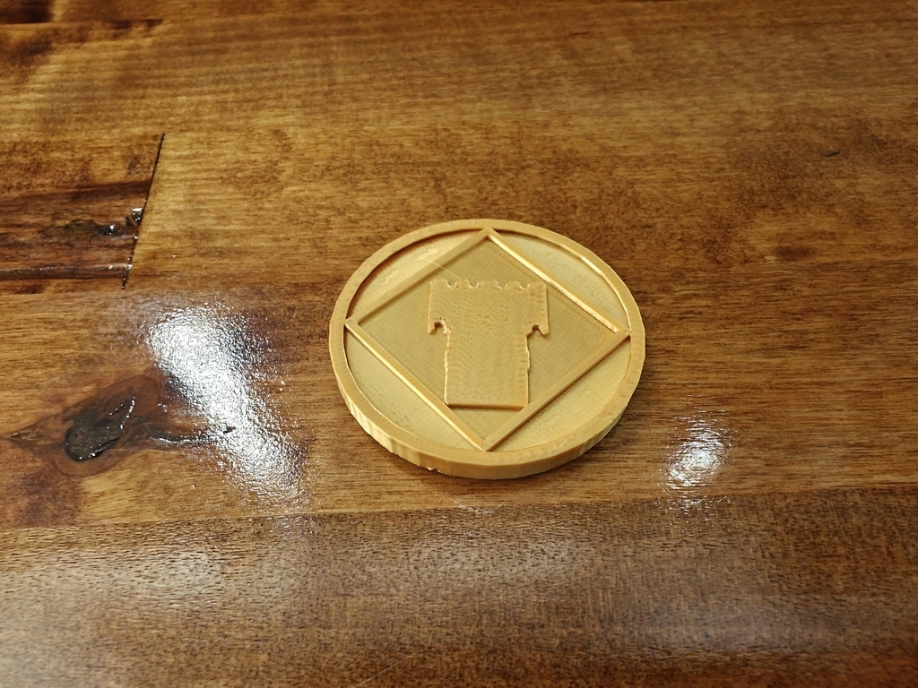Free 3D file Bureau Gold Population One Magnet 🧲 ・3D printer model to ...