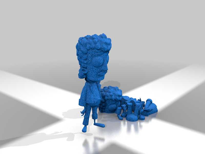 Free 3D file La Familia Del Barrio. Pelusin. 🧞‍♂️・3D printing template ...