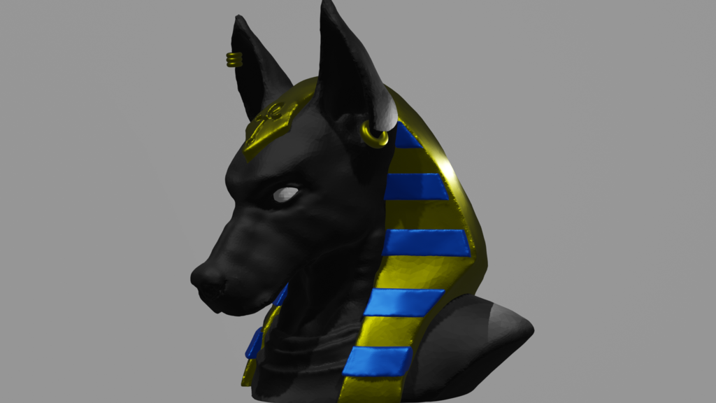 Archivo 3D gratis Anubis. Dios egipcio. 🧞‍♂️ ・Plan de la impresora 3D ...