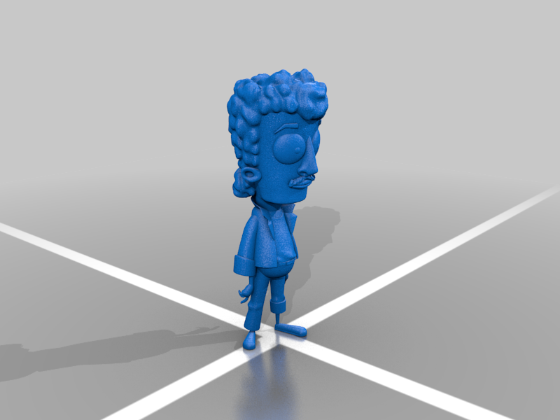 Free 3D file La Familia Del Barrio. Pelusin. 🧞‍♂️・3D printing template ...