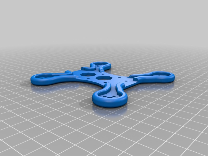🖼️ papacapim 105 - frame for micro brushless racer drone・Free 3D File ...