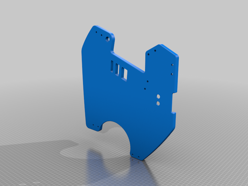 ⚽ BEGODE A2 - flat side panels・Free 3D File for ・Cults