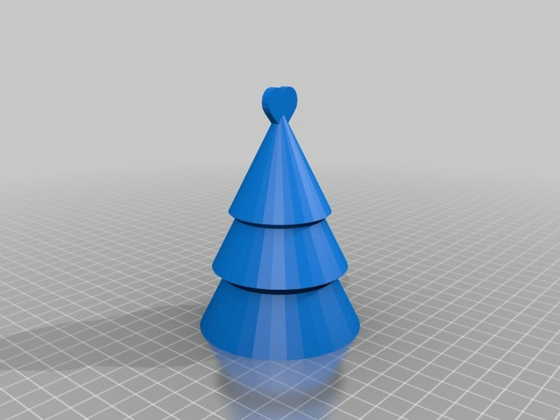 Free STL file Christmas mini tree - 3D printing & 3D pen 🎄・3D printing ...