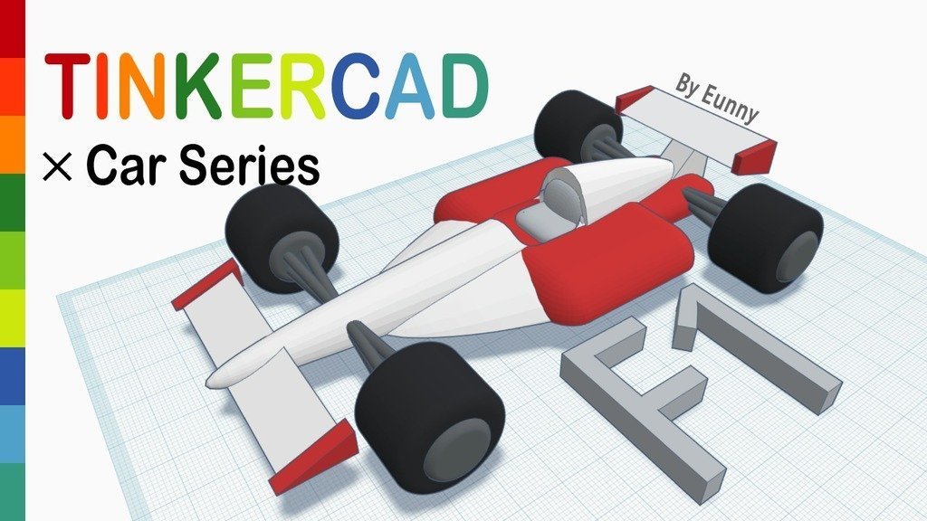 Archivo STL gratis F1 Racing Car con Tinkercad 🚗・Diseño de impresión 3D ...