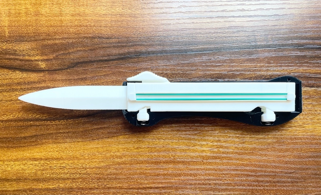 👴 Toy OTF Switchblade (Old Version)・Free STL File for 3D printing・Cults