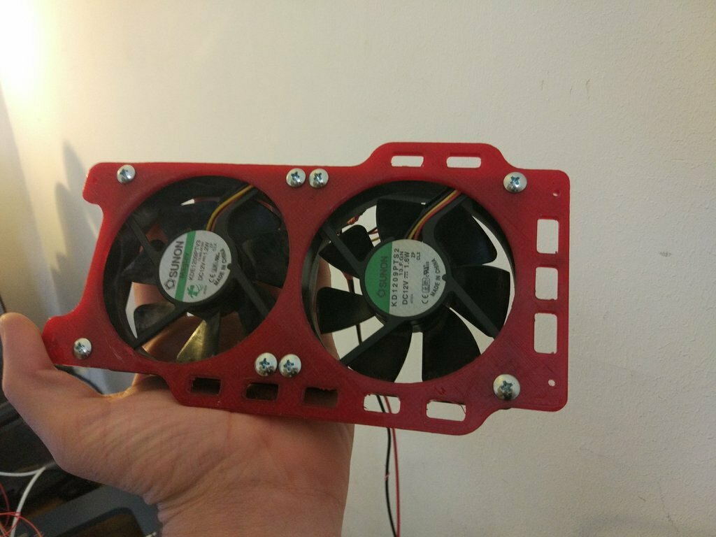 Free 3D file (Open files) Case light / 2 fan for mks gen 1.4 🧞‍♂️ ...