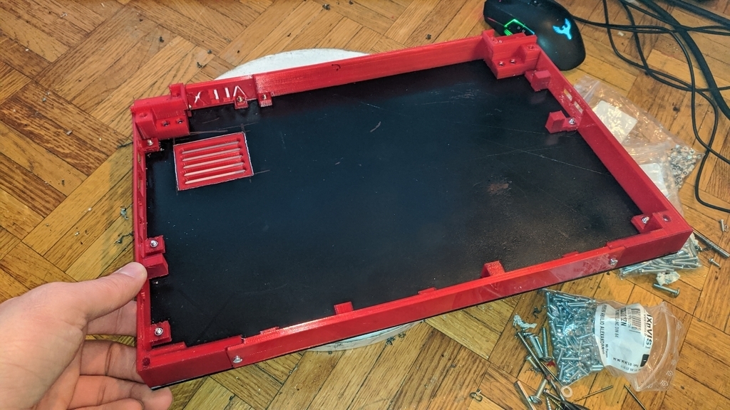 Free 3D file (open files) packard bell easynote tj65 coque/frame FR/EN ...