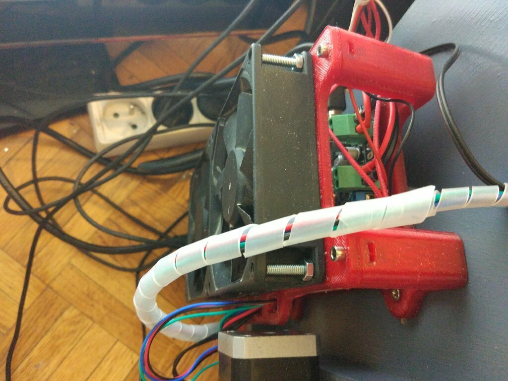 Free 3D file (Open files) Case light / 2 fan for mks gen 1.4 🧞‍♂️ ...