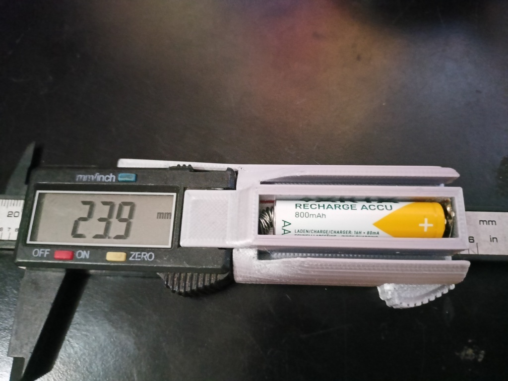 Free 3D file Caliper AAA adapter (AA update) 🔧・3D printing design to ...