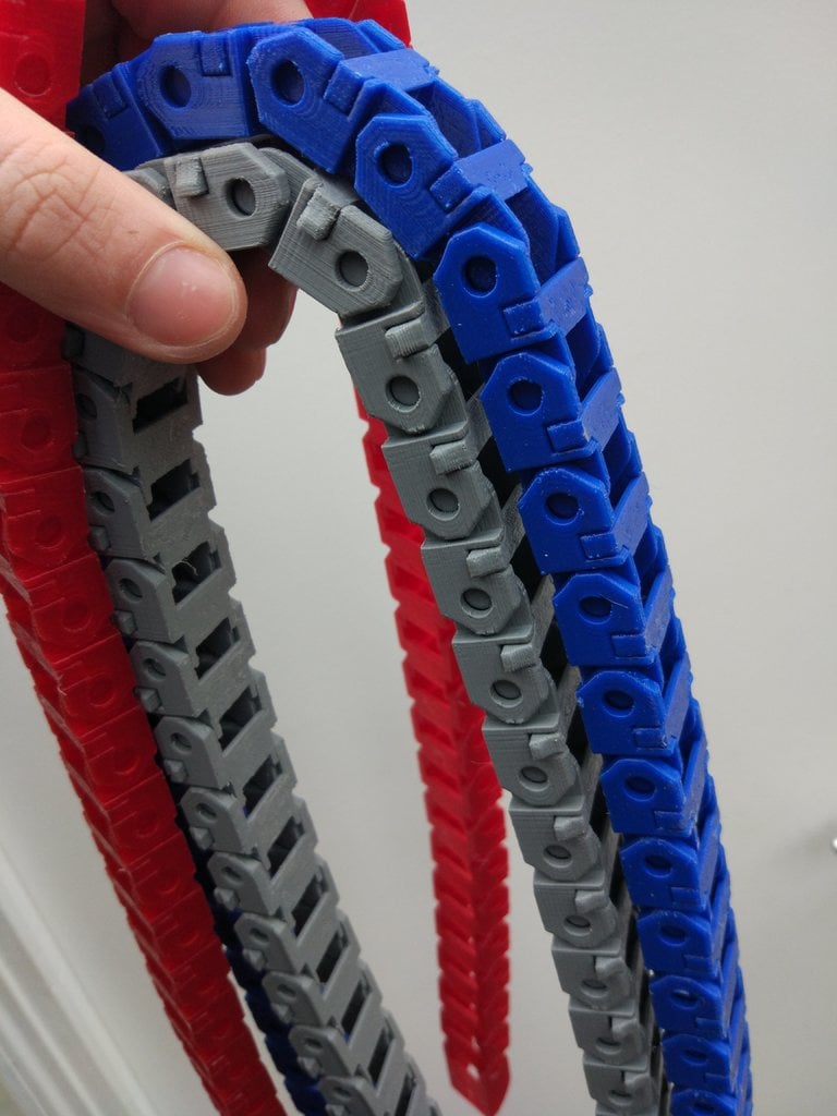3D printing open cable chain・Cults