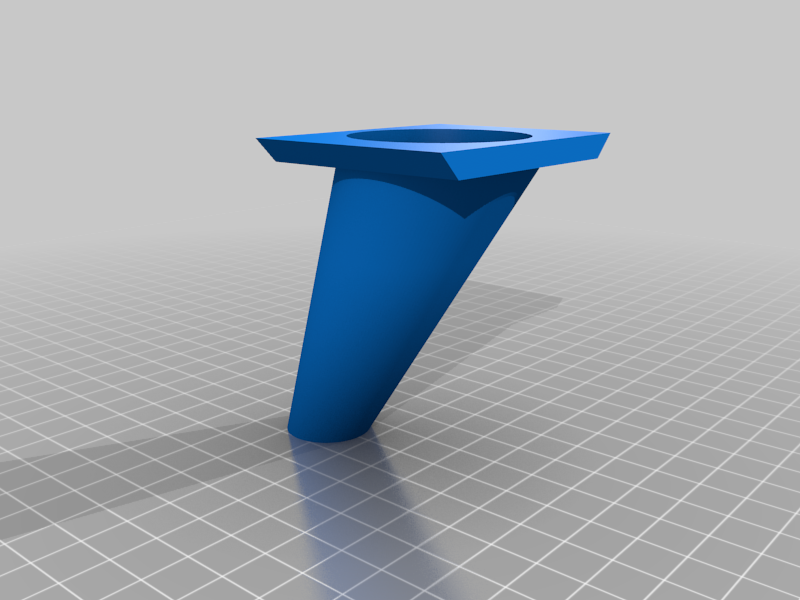 3D file dust shue - funnel 52mm spindel / 50mm inside hose 🌬️ ・3D ...