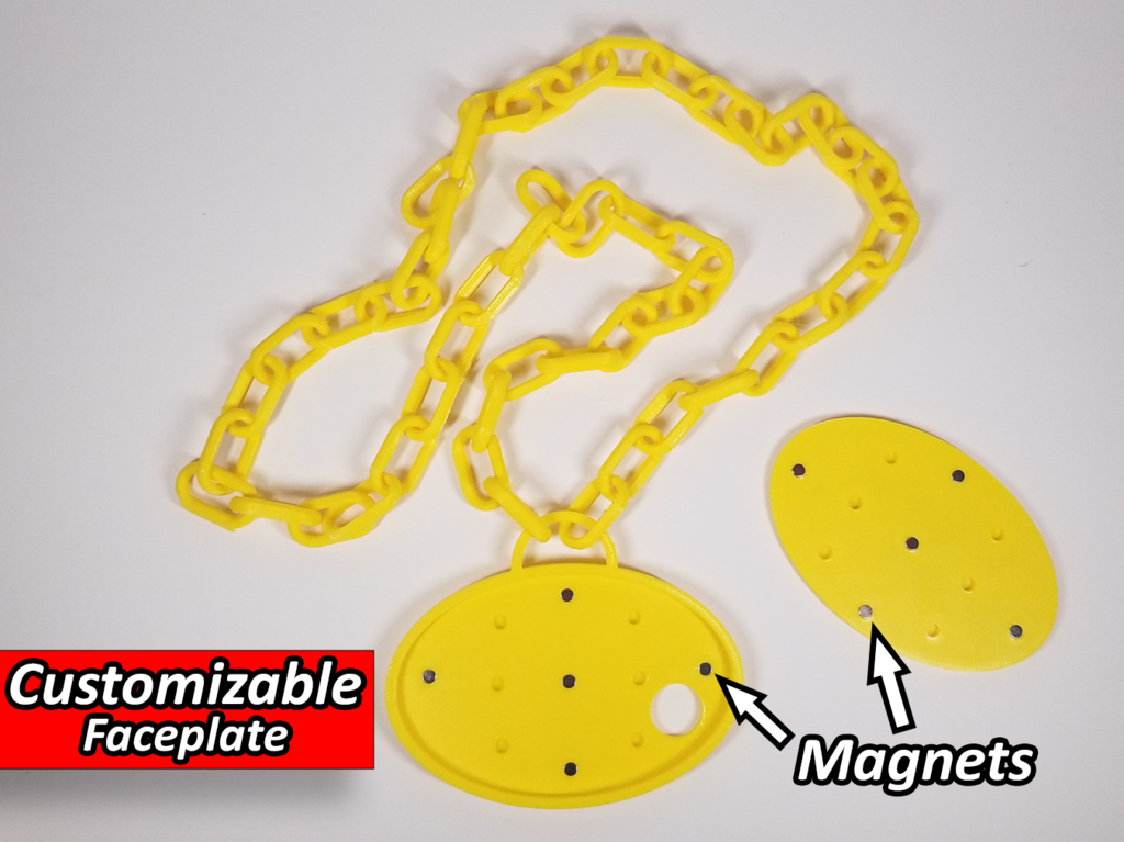Free 3D file BLING in the New Year - Novelty Gold Chain 🆕・Template to ...