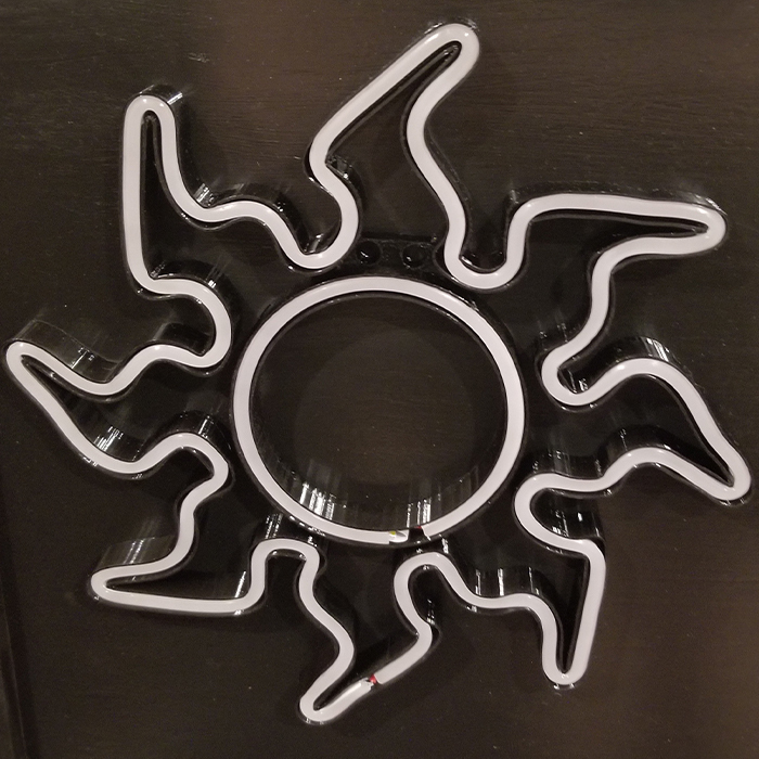 Archivo 3D gratuito MTG Plains Neon Sign Magic the Gathering LED 🪄 ...