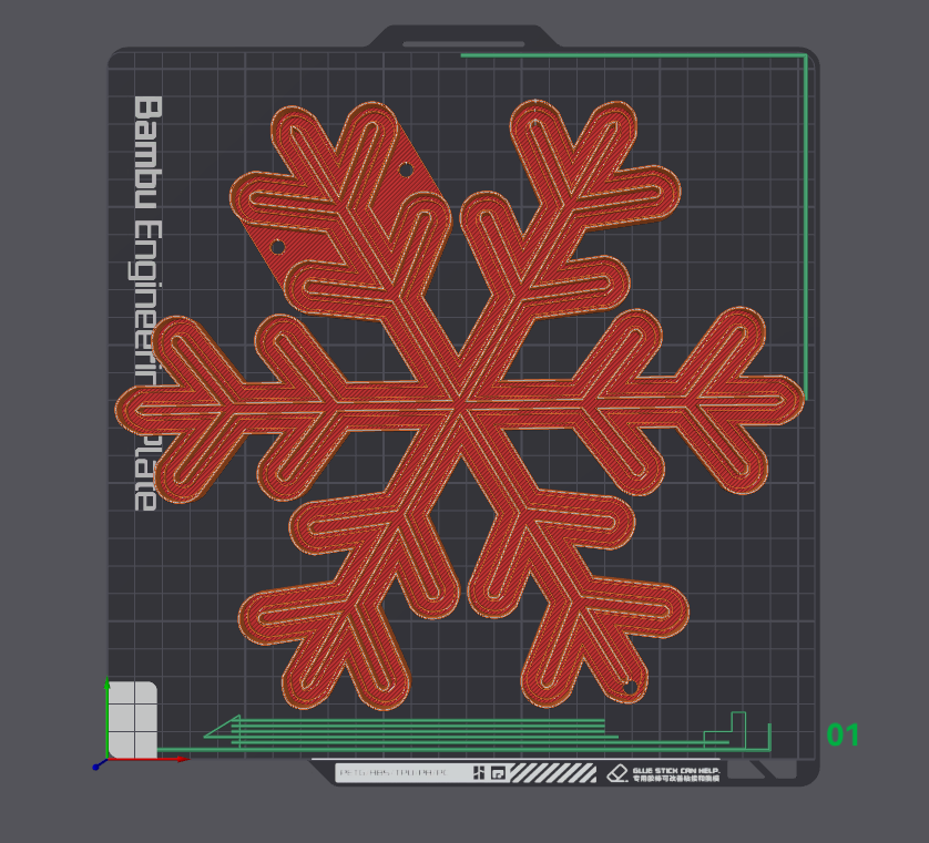 Free 3D file Minimalist Snowflake LED Neon Sign - Winter / Christmas ...