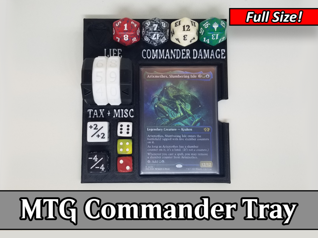 🧸 Just Another MTG Commander EDH Tray・Free 3D File for ・Cults