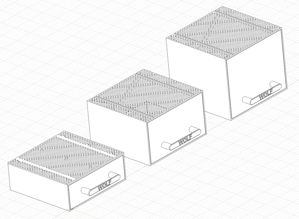 Free 3D file Stackable Multigrid Drawers System 📦 ・3D print model to ...