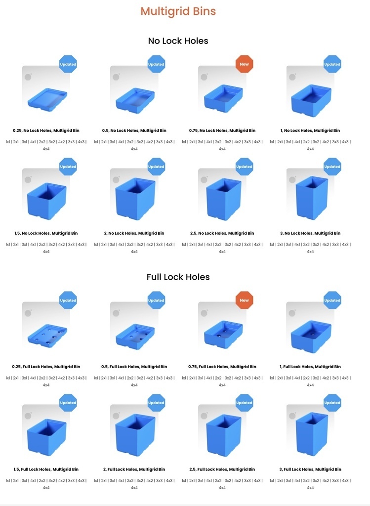 Free 3D file Stackable Multigrid Drawers System 📦 ・3D print model to ...