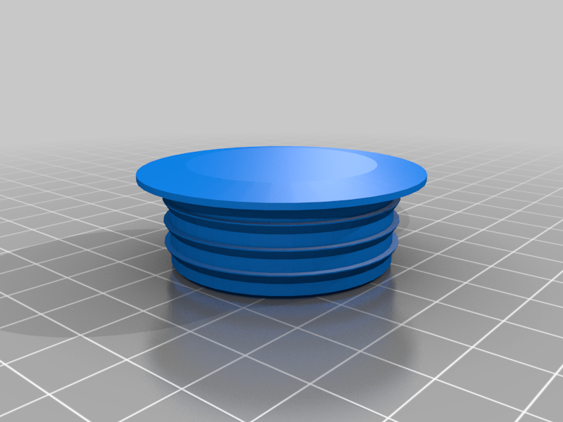 Free 3D file My Custom Cap that Hole 40mm 🧢・Object to download and to 3D print・Cults