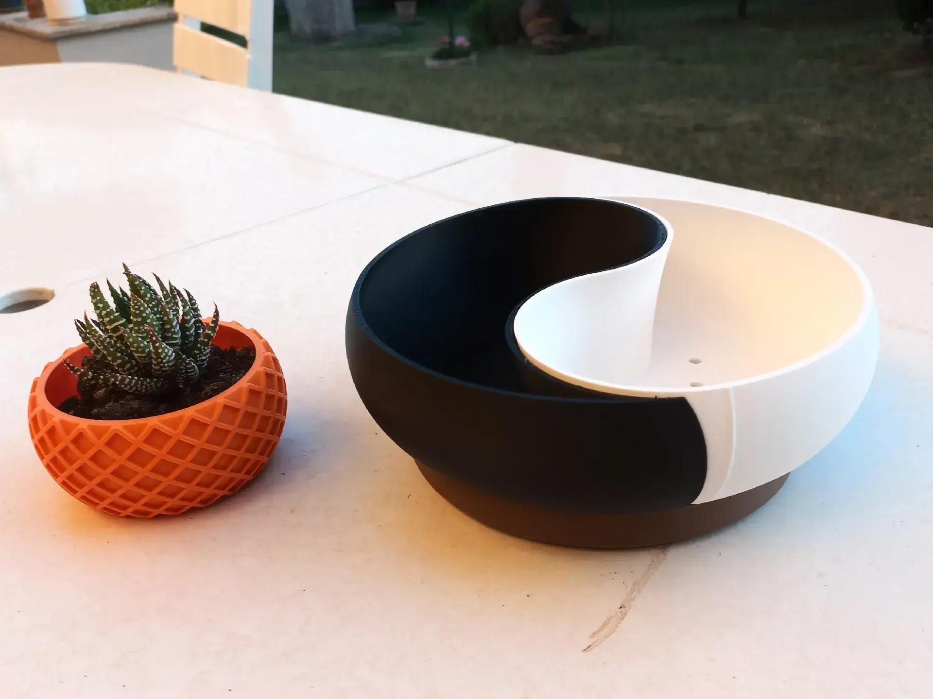 Free 3D file Ying Yang planter vase bowl ☯️ ・3D printable design to ...