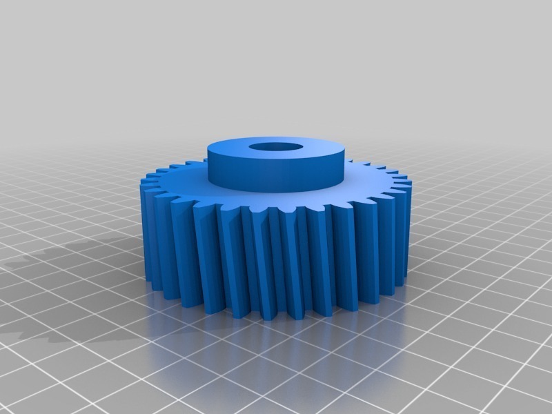 Free 3D file Helical Drive Gear for Garage Door ⚙️ ・3D printing model ...