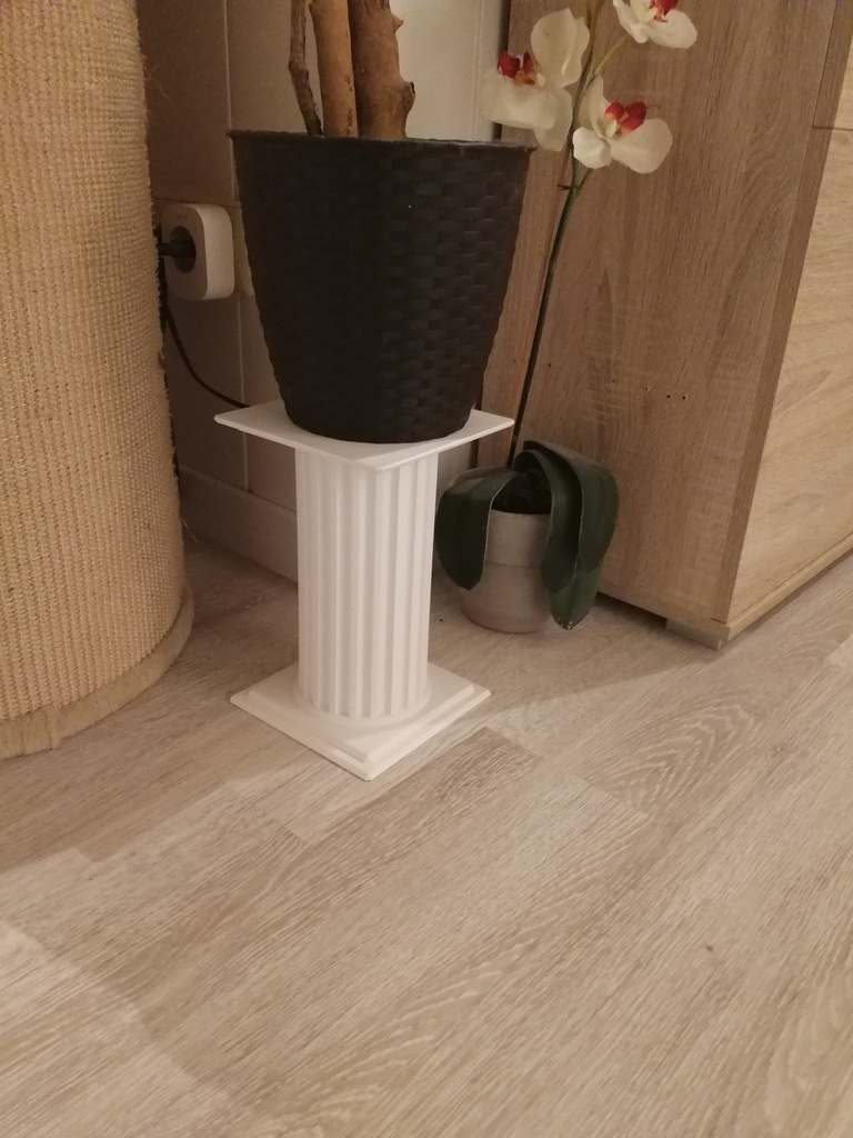 Free 3D file Flower pillar 💐・3D printable design to download・Cults