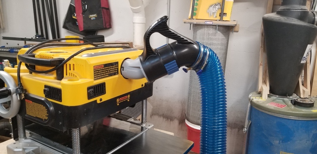 🌬️ Dewalt DW735 Planer to Dust Right Quick Change Handle Adapter・Free ...
