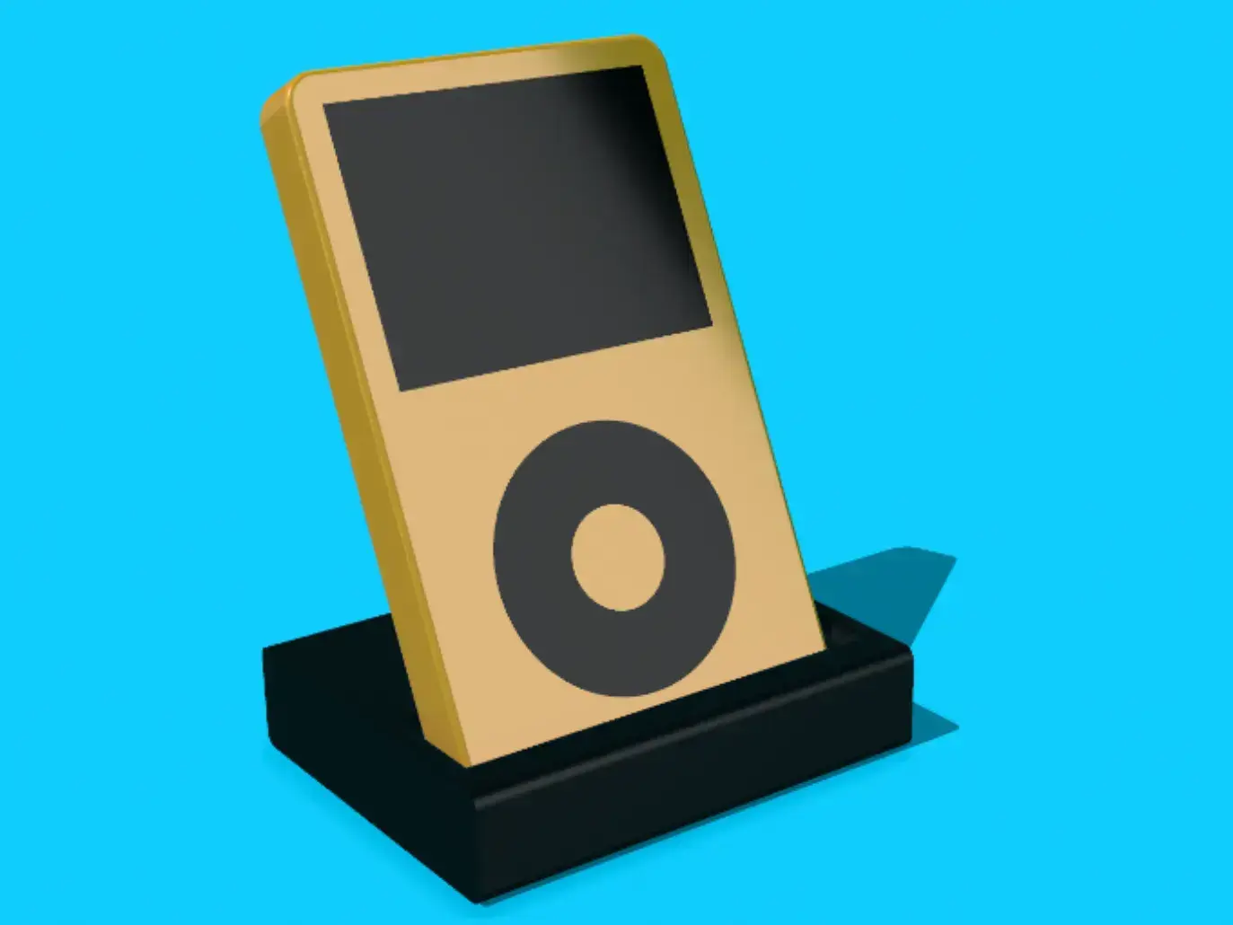3D file iPod Classic 7th Generation base 📱 ・Model to download and 3D ...