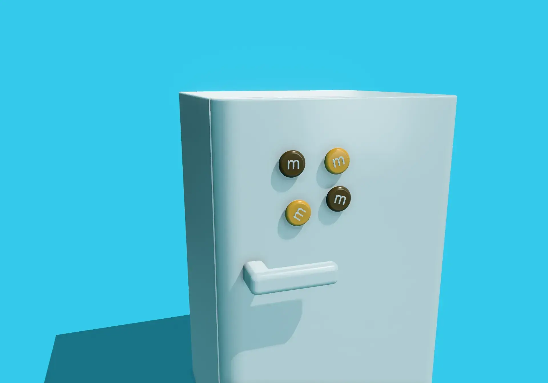 3D file m&m magnet 🧲 ・3D printing template to download・Cults