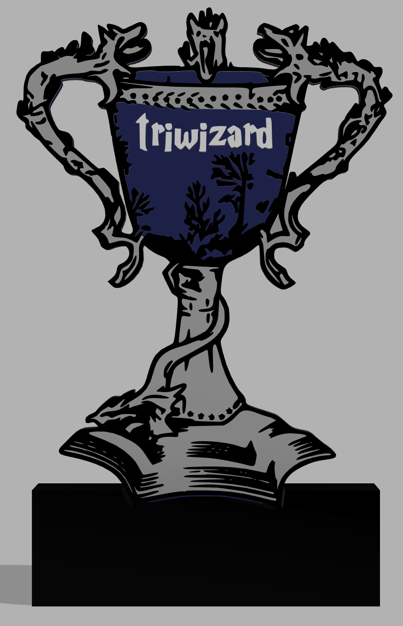 Archivo 3D gratuito Harry Potter Triwizard cup stand 🖼️ ・Objeto ...