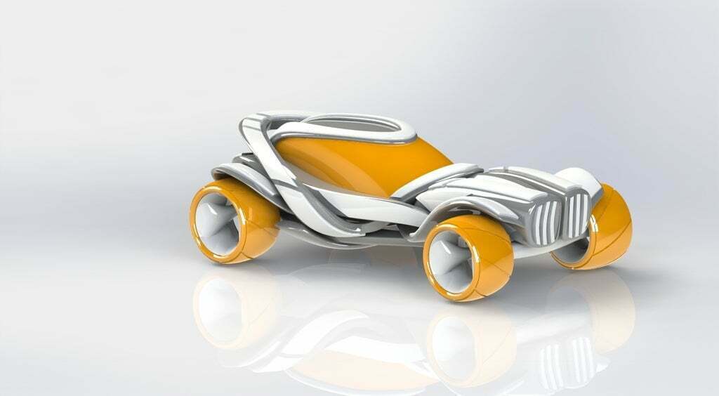 Free STL file Organic Supercar Concept 🚗 ・3D printing template to ...