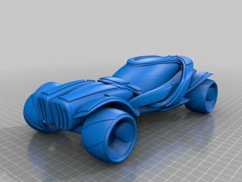 Free STL file Organic Supercar Concept 🚗 ・3D printing template to ...
