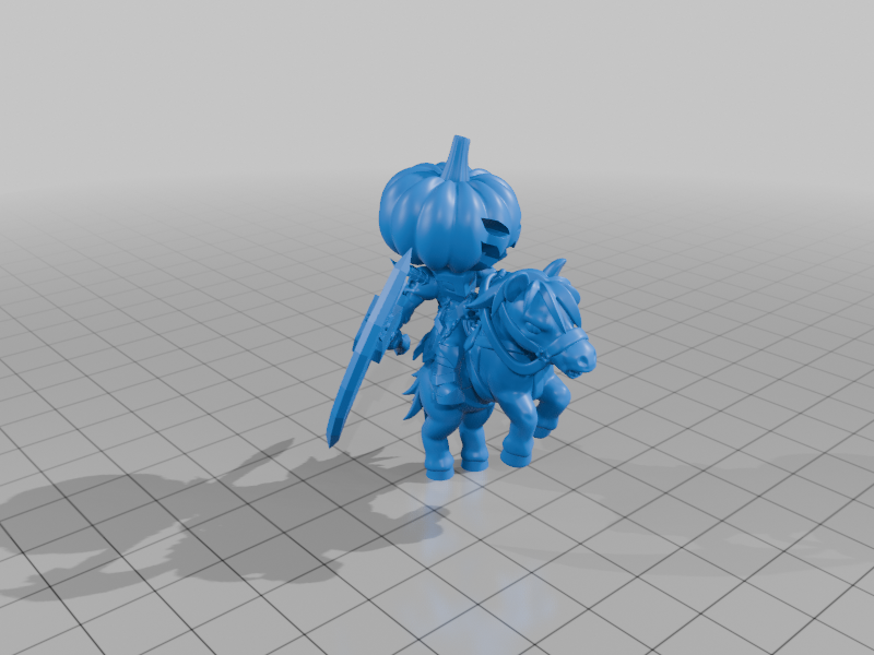 Free 3D file Pumpkin Knight 🎃 ・3D printable model to download・Cults