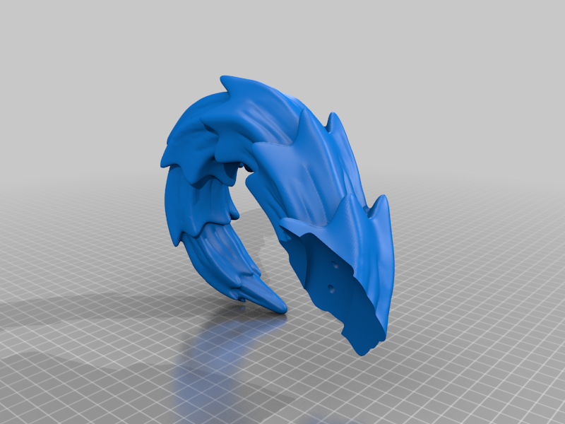 🐉 Dragon Horns for Headband・Free 3D File for ・Cults