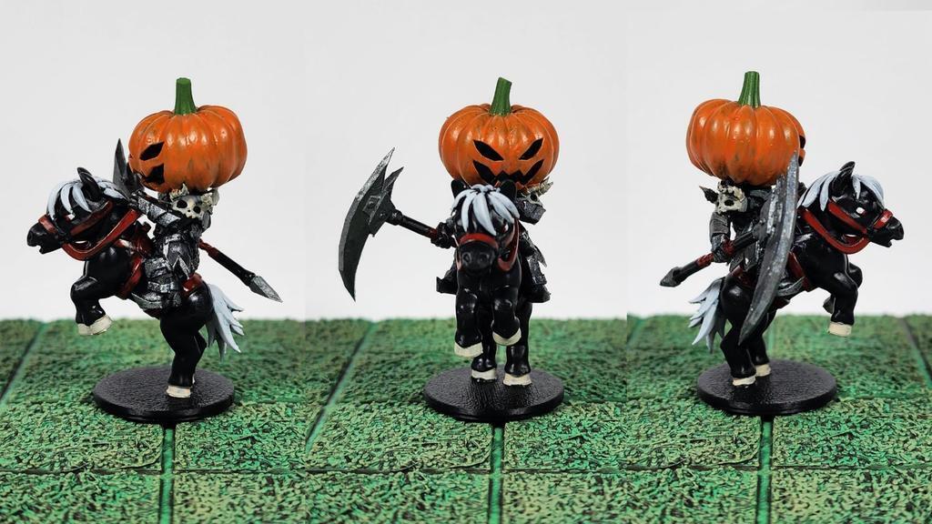 Free 3D file Pumpkin Knight 🎃 ・3D printable model to download・Cults