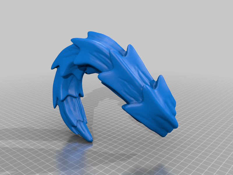 🐉 Dragon Horns for Headband・Free 3D File for ・Cults