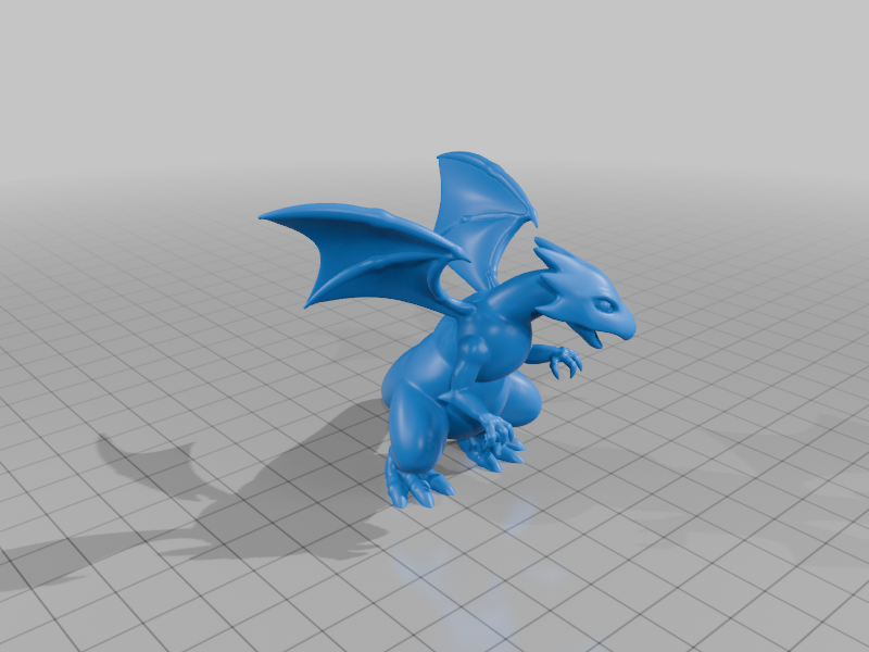 Free 3D file Young Dragon 🐉 ・3D printable model to download・Cults