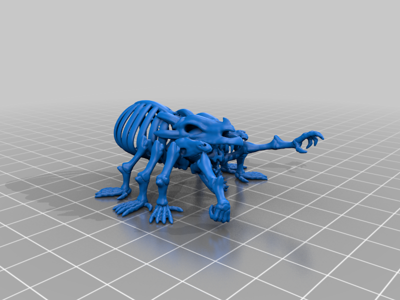 🦴 Bone Spider・Free 3D File for ・Cults