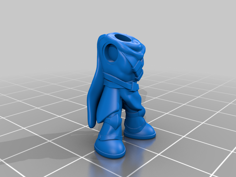 Free 3D file Chibi Ranger for D&D 🎨・3D printer model to download・Cults