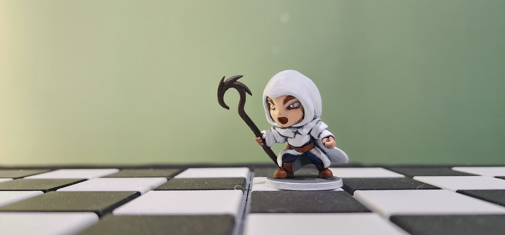 Free 3D file Velorian Cleric (White Bishop) ♟️ ・3D printing idea to ...