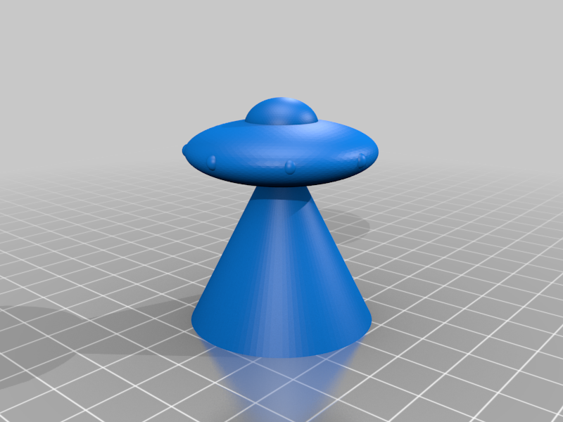 Free 3D file UFO 🛸 ・3D printable model to download・Cults